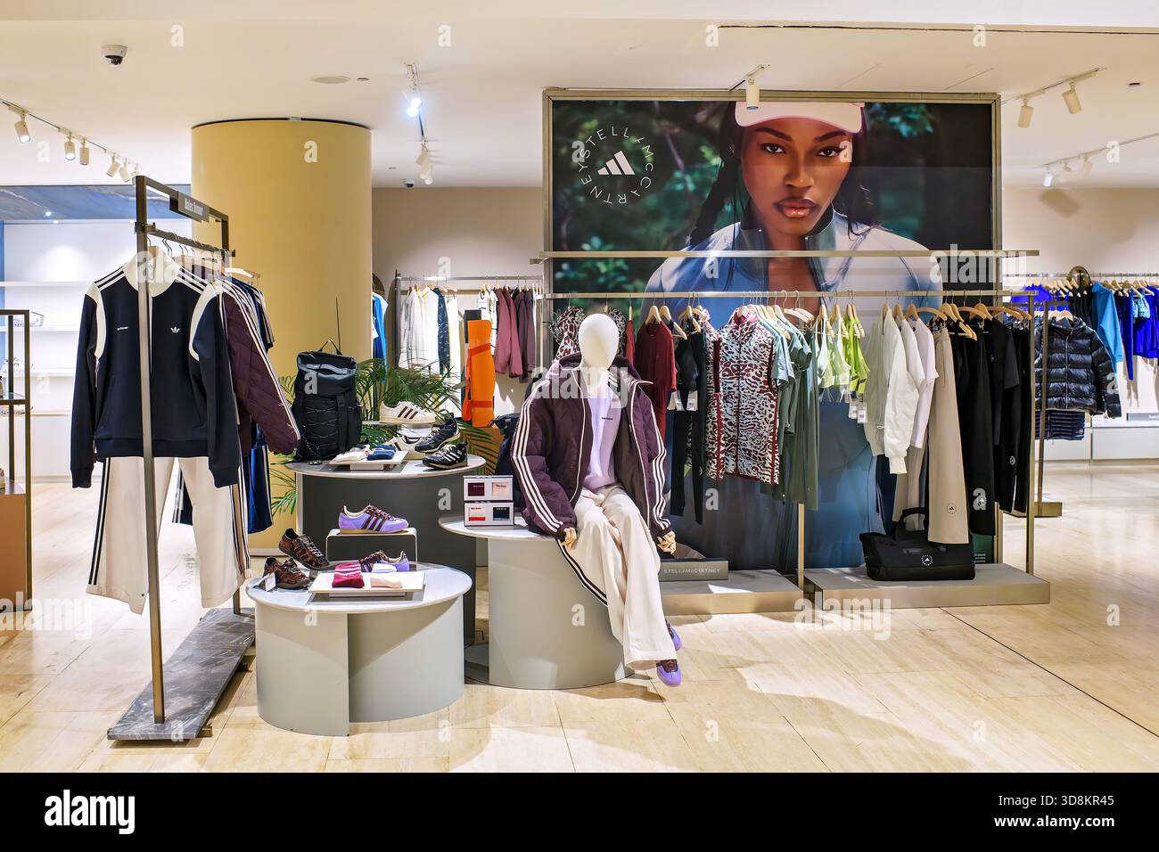 Sliema, Malta - November 30, 2025: The interior of the Adidas ...