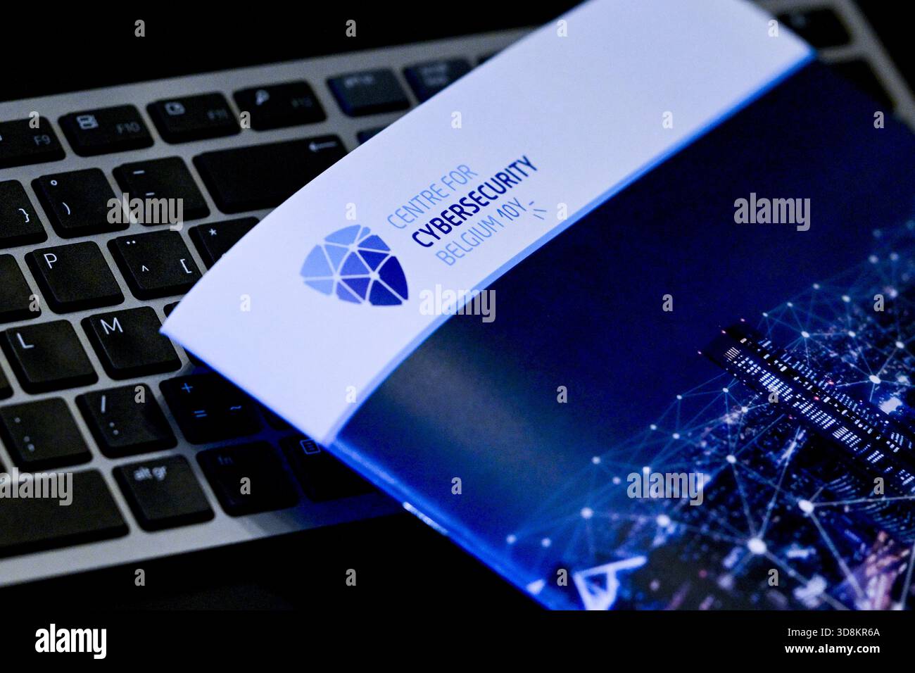 New logo pictured during a visit to the Center for Cyber Security in ...