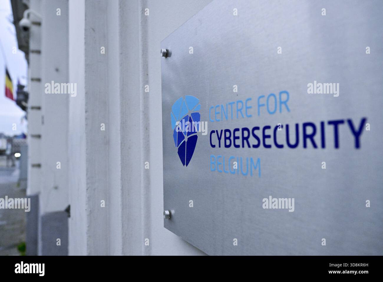 New logo pictured during a visit to the Center for Cyber Security in ...