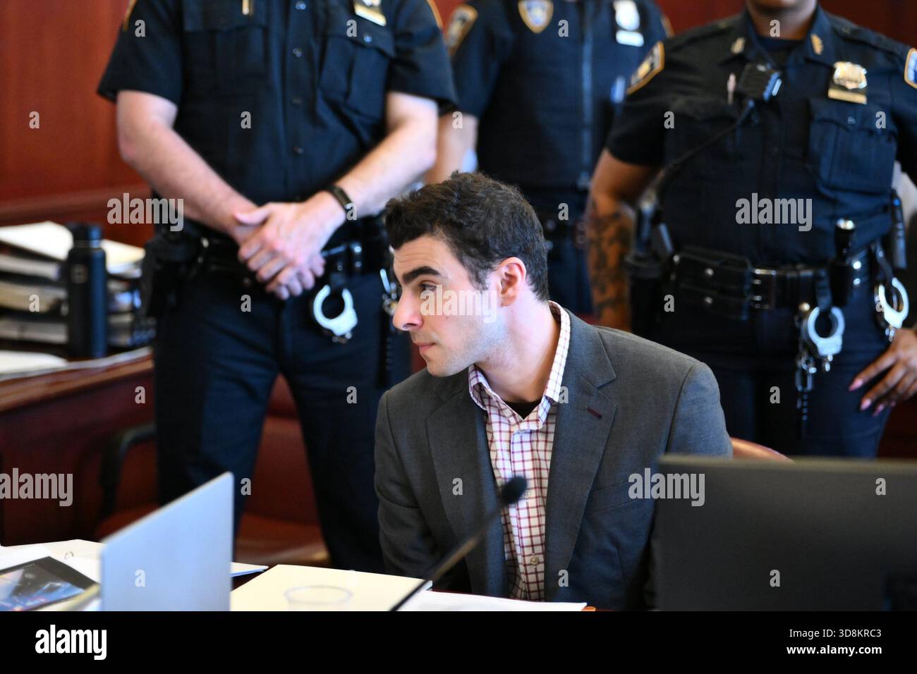 Luigi Mangione appears in Manhattan Criminal Court, Monday, Dec. 1 ...