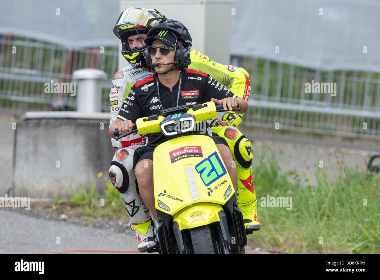 SPIELBERG, AUSTRIA - AUGUST 17: Fabio Di Giannantonio of Italy and ...
