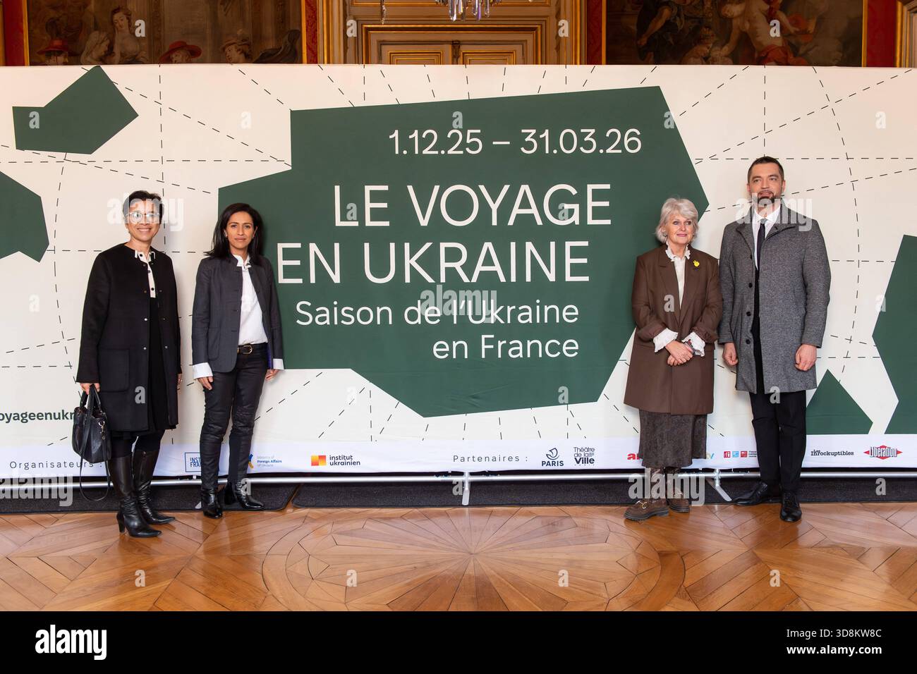 Eva Nguyen Binh, Sarah El Hairy, Isabelle Rome, Volodymyr Sheiko during ...