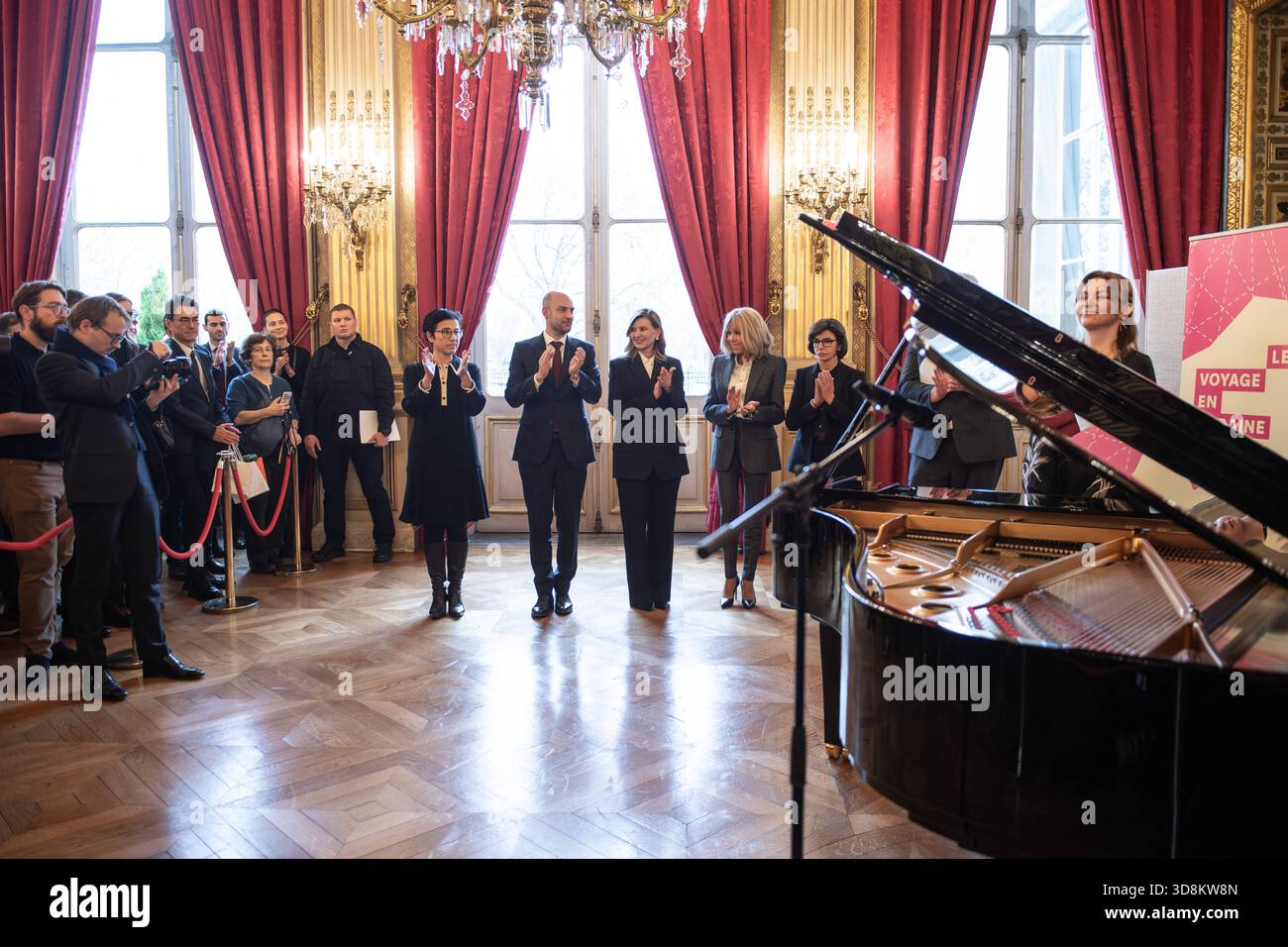 President of the French Institute Francais Eva Nguyen Binh, French ...