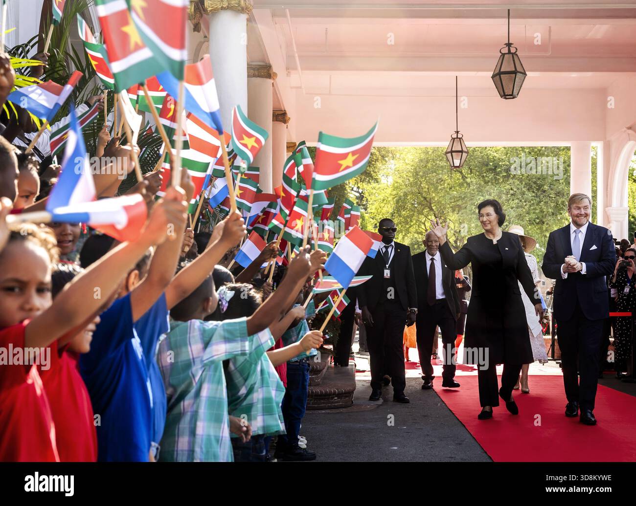 PARAMARIBO – Surinamese President Jennifer Geerlings-Simons and her ...