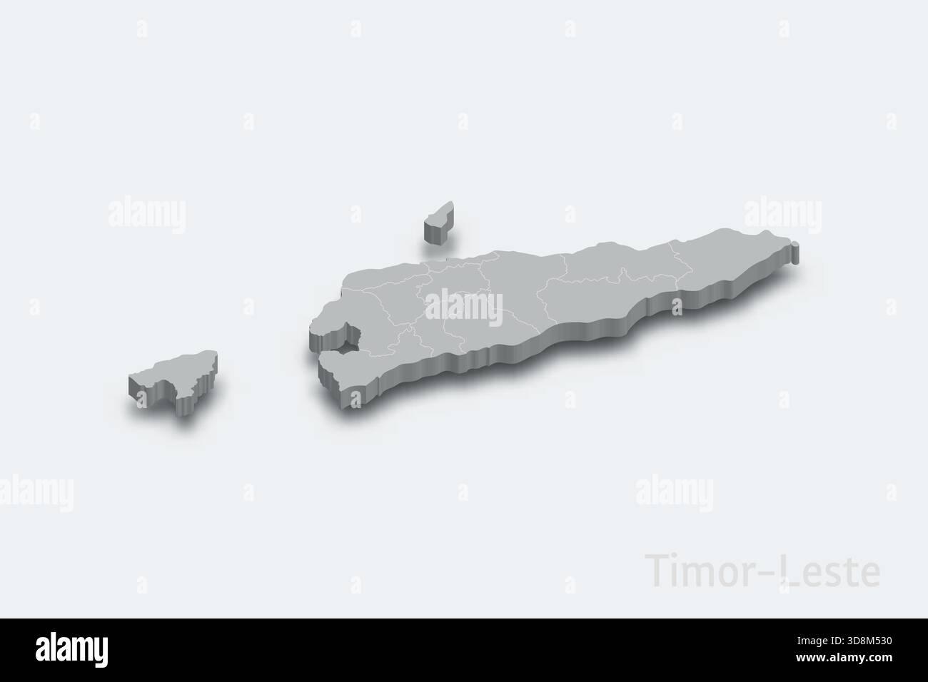 Timor leste outline map hi-res stock photography and images - Alamy