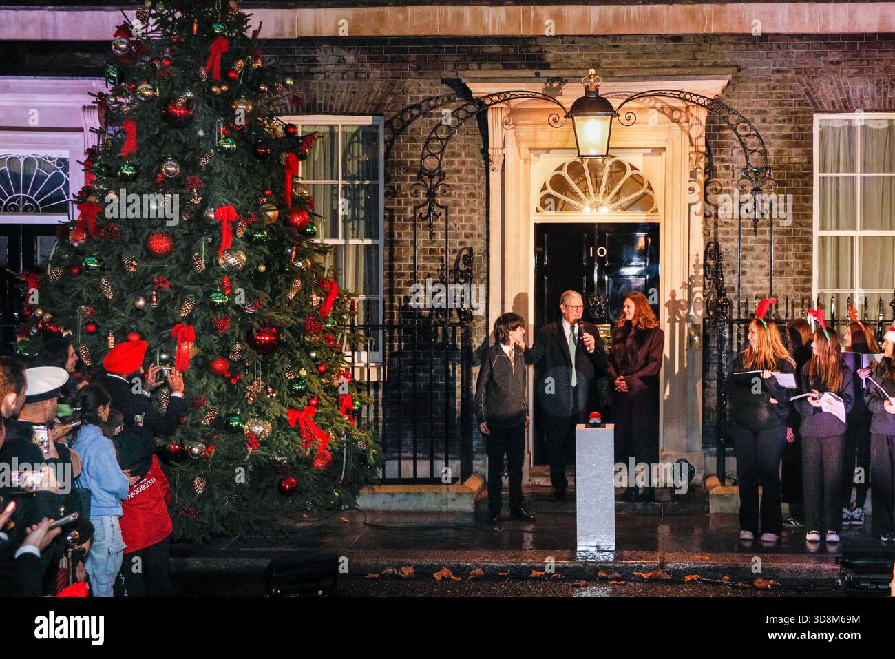 London, UK. 01st Dec, 2025. Sir Keir Starmer, Prime Minister of the United Kingdom, together ...
