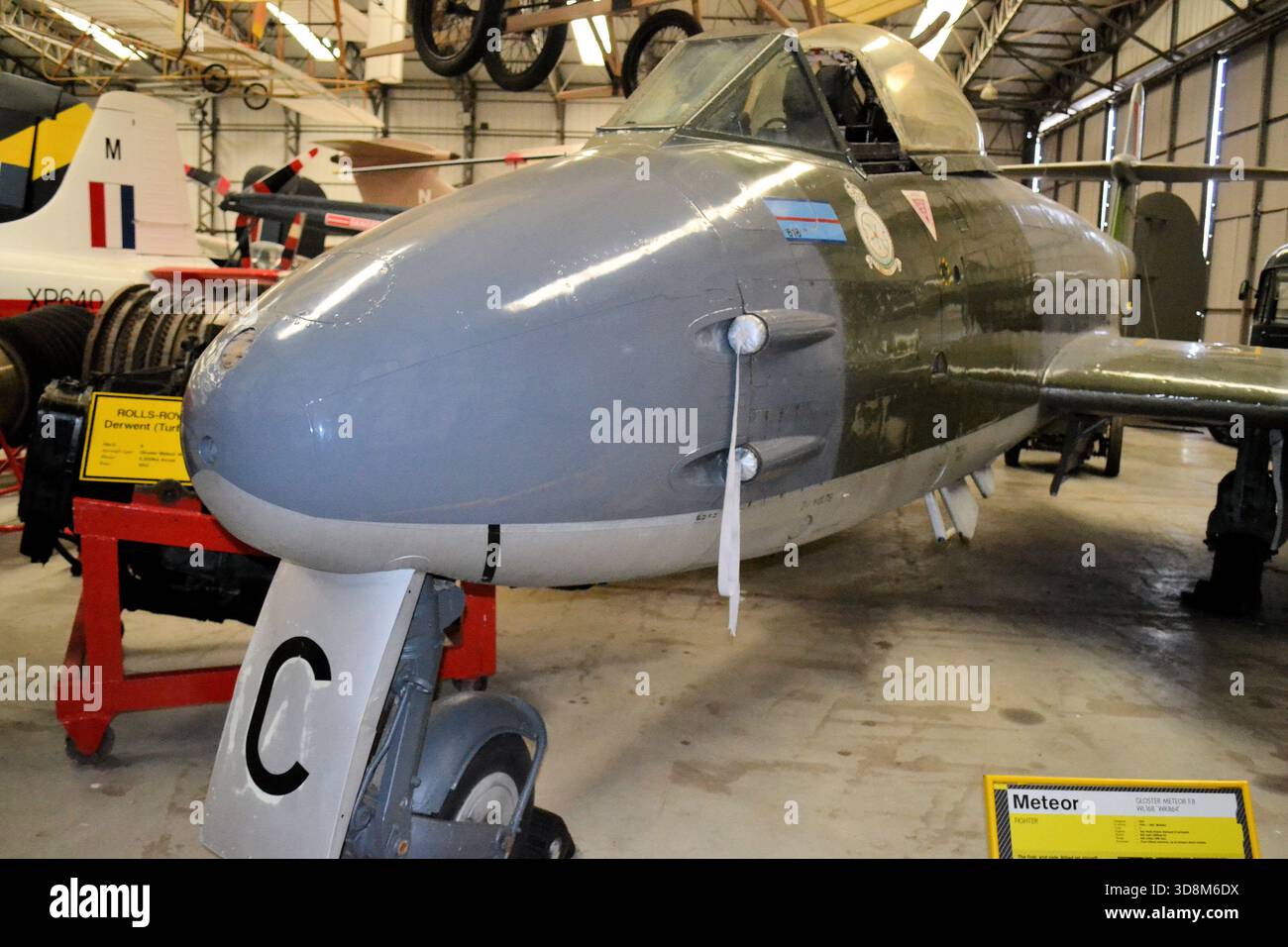 Martin baker aircraft has f 8 as ejection seat test aircraft hi-res ...