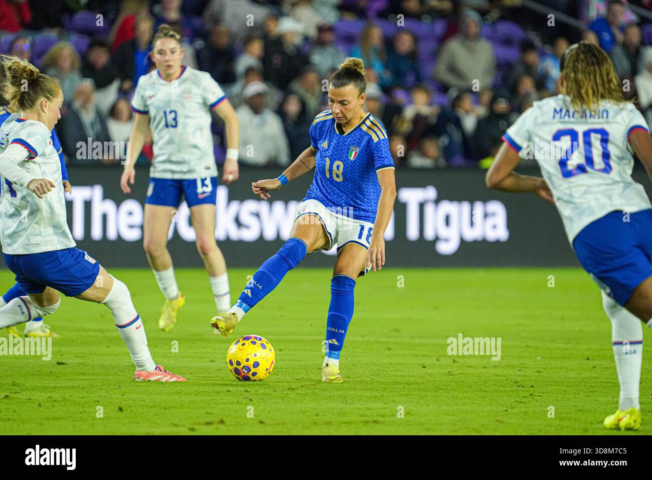 Orlando, USA, November 28, 2025, Italy's Women National Team player ...