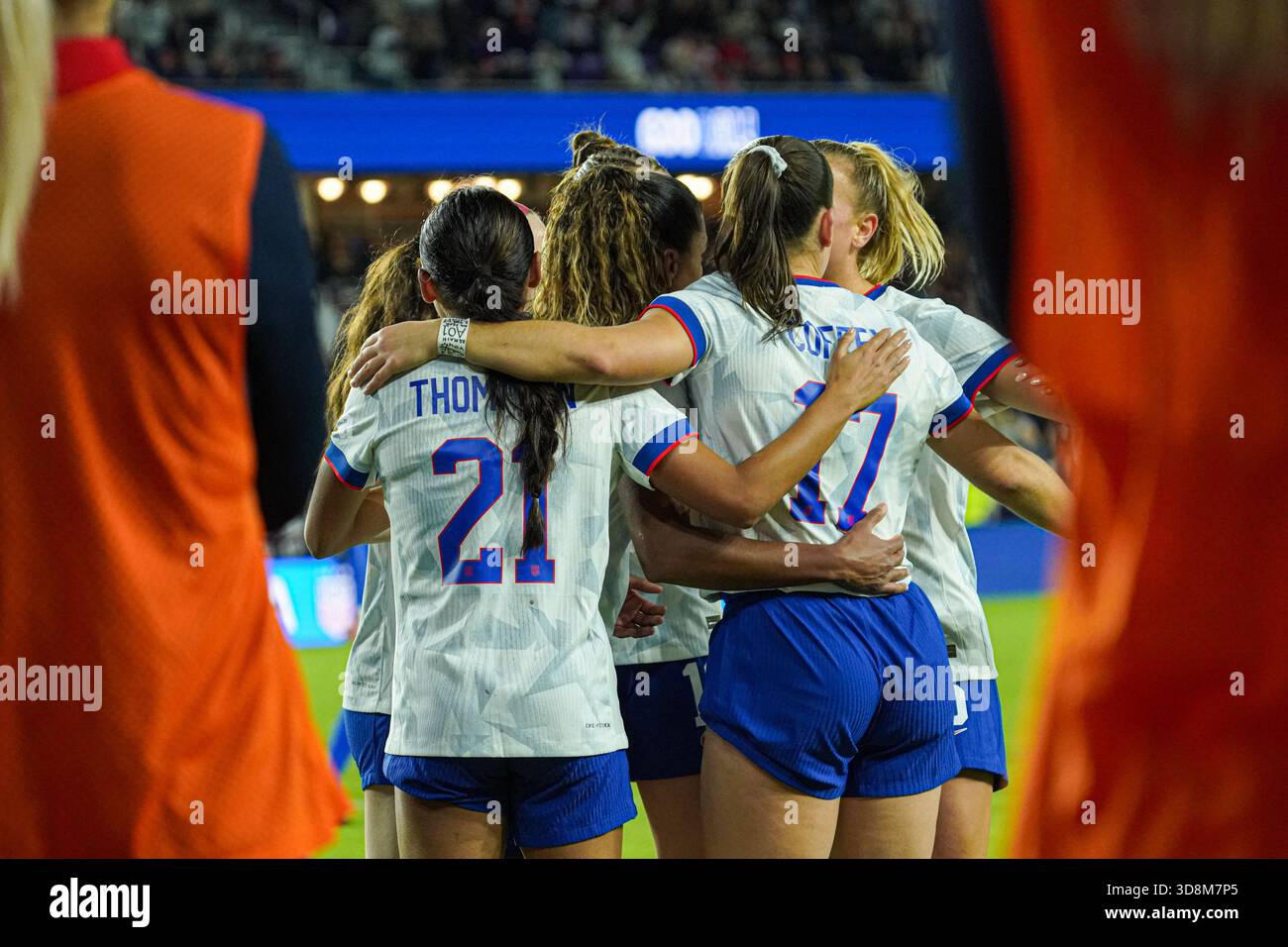 Orlando, USA, November 28, 2025, U.S. National Women's Team player ...