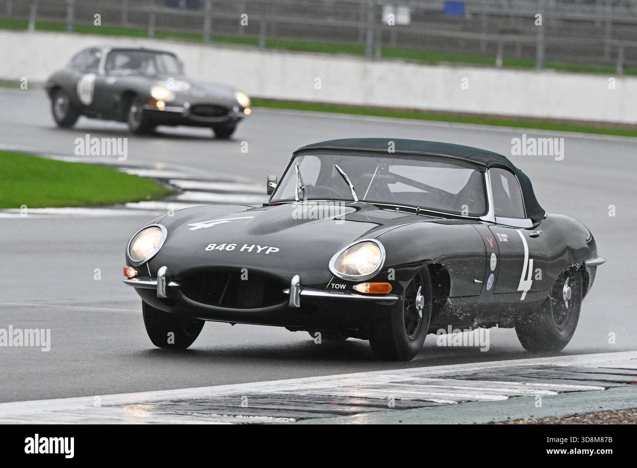 Toby Partridge, Steve Soper, Jaguar E-Type, HMRN Pre ’63 GT, a two ...