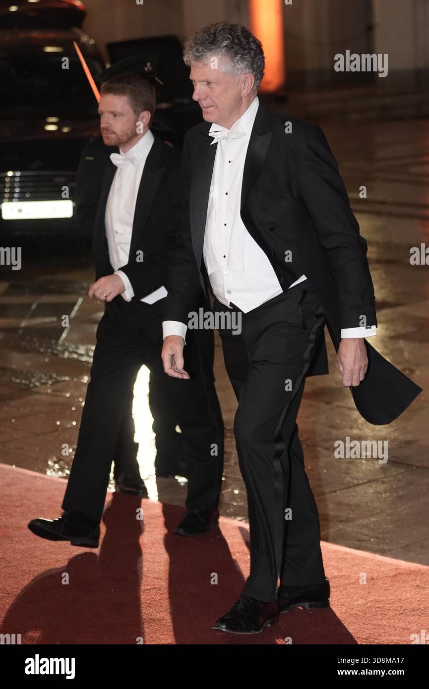 Morgan McSweeney (left) and Jonathan Powell attending the annual Lady ...