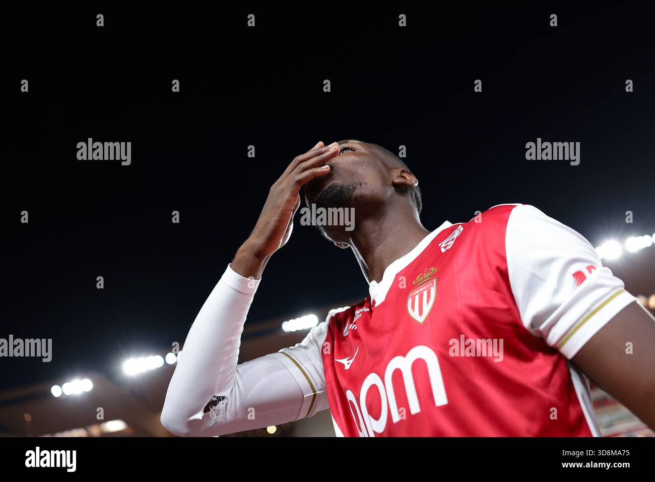Monaco, Monaco, 29th November 2025. Paul Pogba of AS Monaco reacts with ...