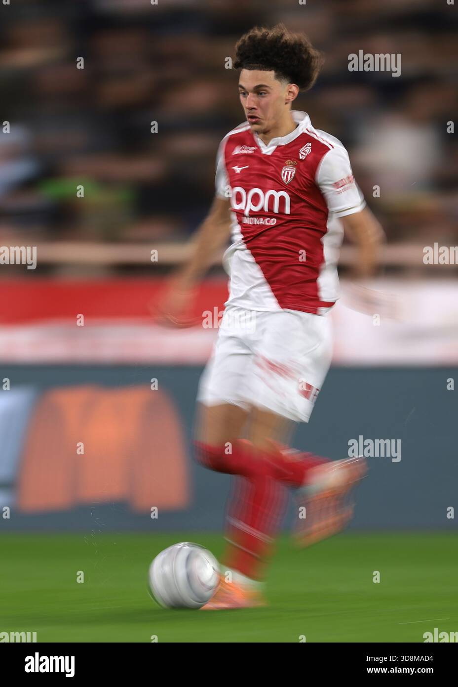 Monaco, Monaco, 29th November 2025. Maghnes Akliouche of AS Monaco ...