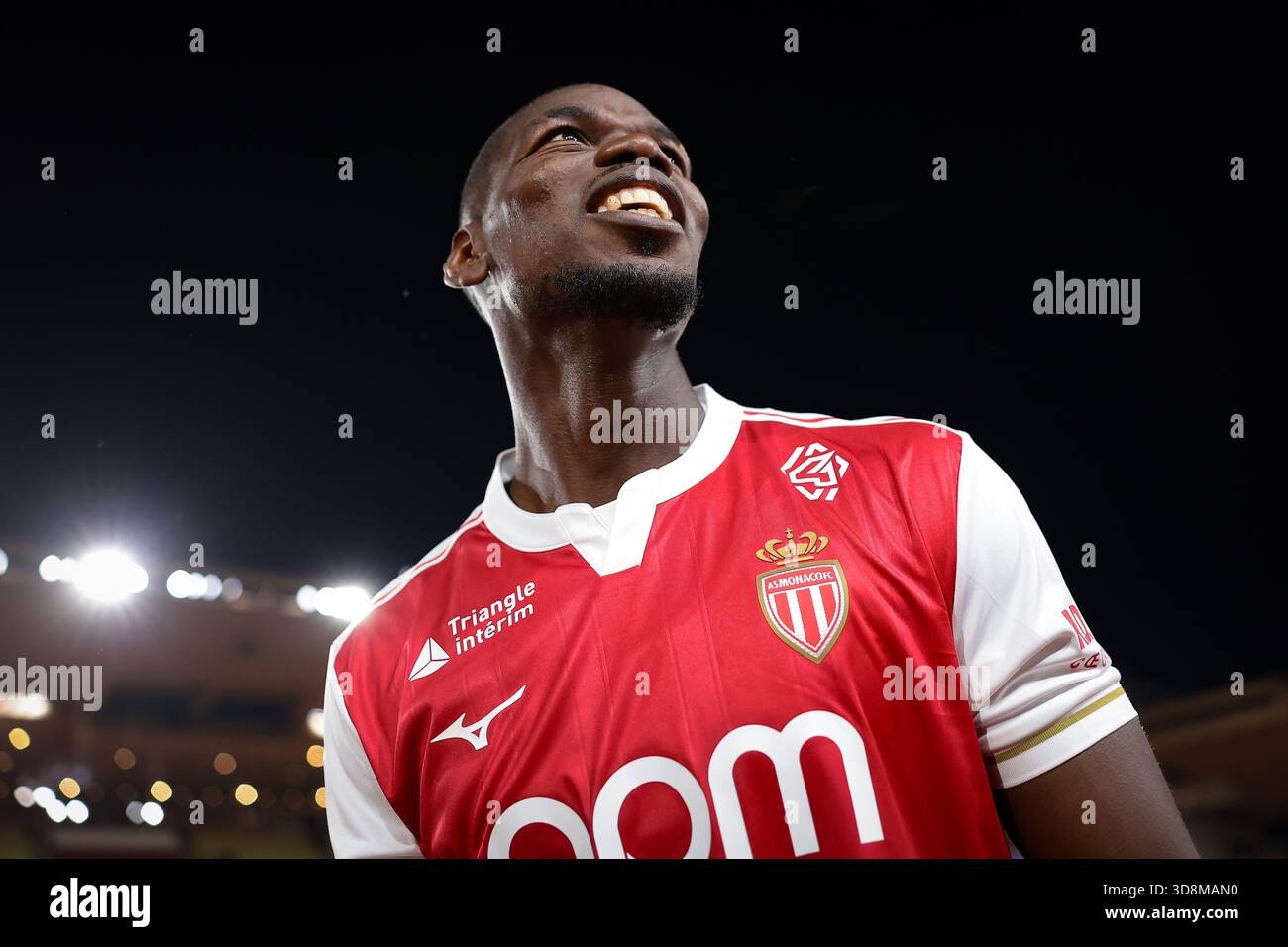 Monaco, Monaco, 29th November 2025. Paul Pogba of AS Monaco reacts with ...