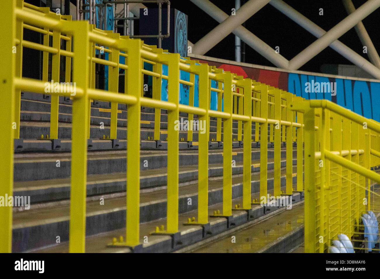 Joie Stadium Standing area at the womens U23 international friendly ...
