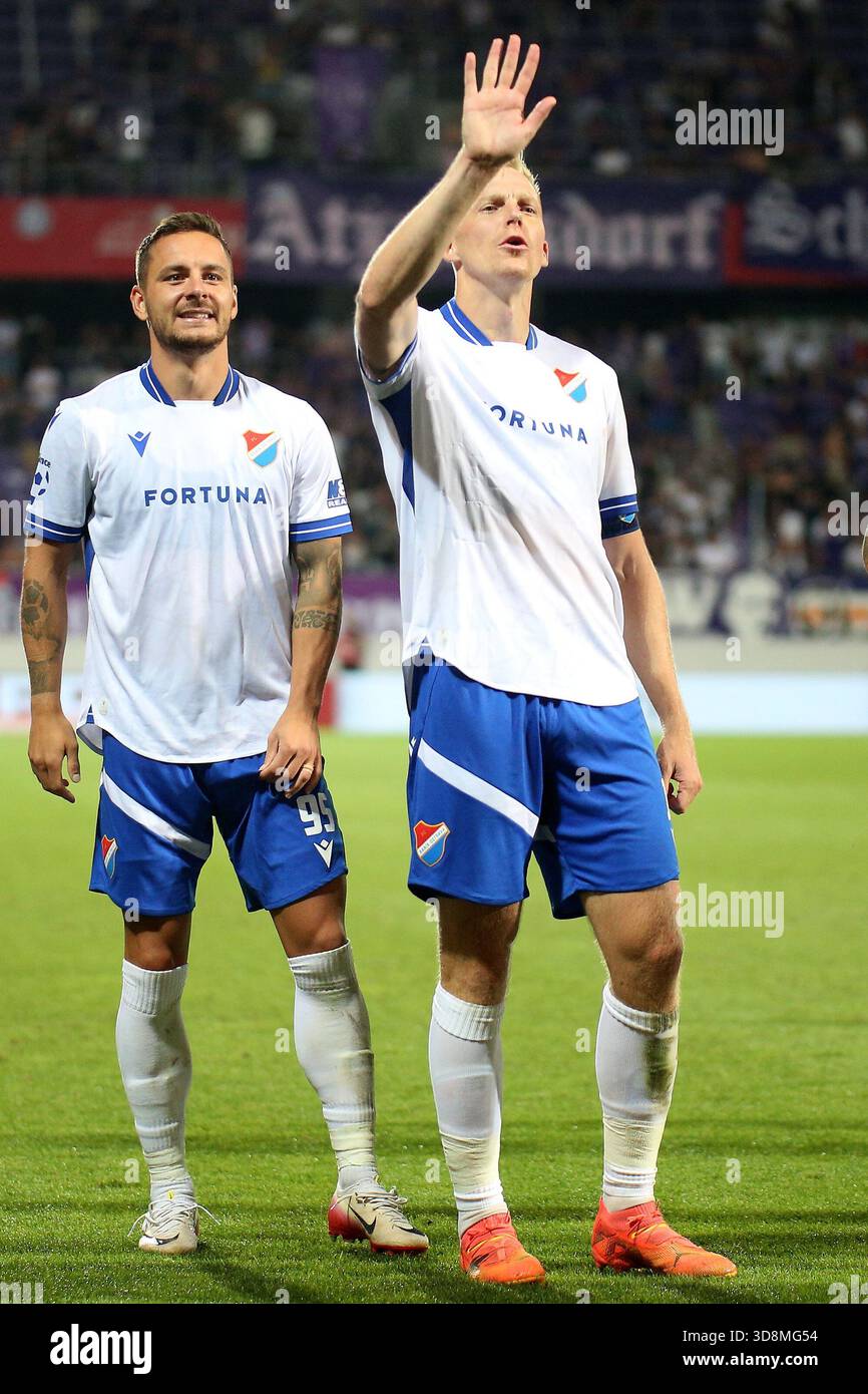 VIENNA, AUSTRIA - AUGUST 14: Happy by Daniel Holzer and Michal Frydrych ...