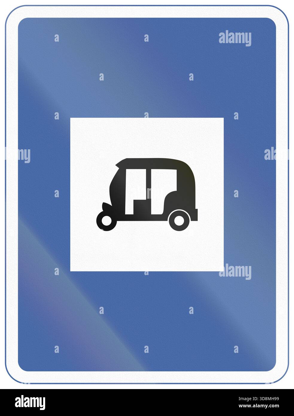 Auto rickshaw stand Cut Out Stock Images & Pictures - Alamy
