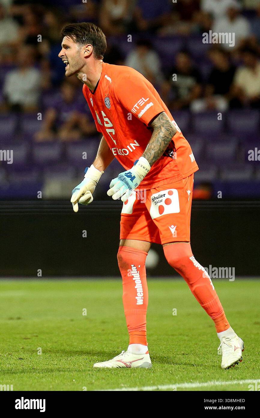 VIENNA, AUSTRIA - AUGUST 14: Samuel Sahin Radlinger of Austria Wien ...