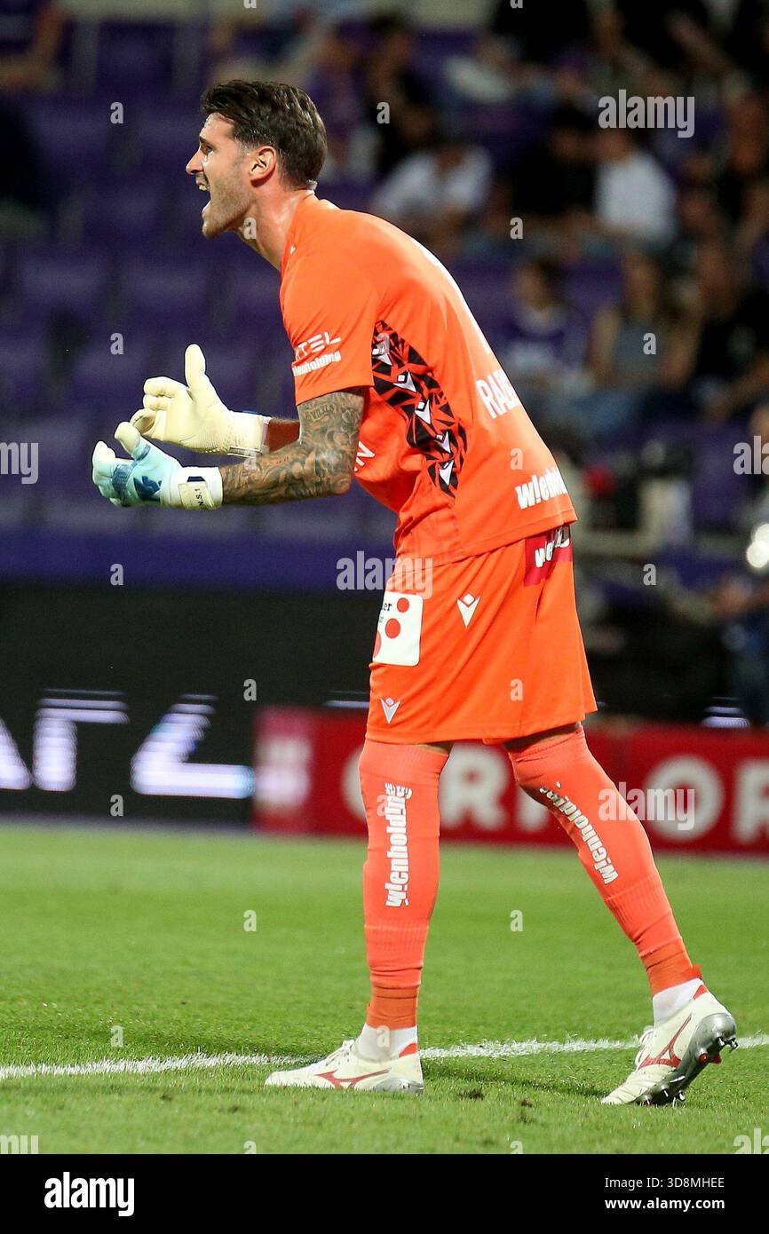 VIENNA, AUSTRIA - AUGUST 14: Samuel Sahin Radlinger of Austria Wien ...