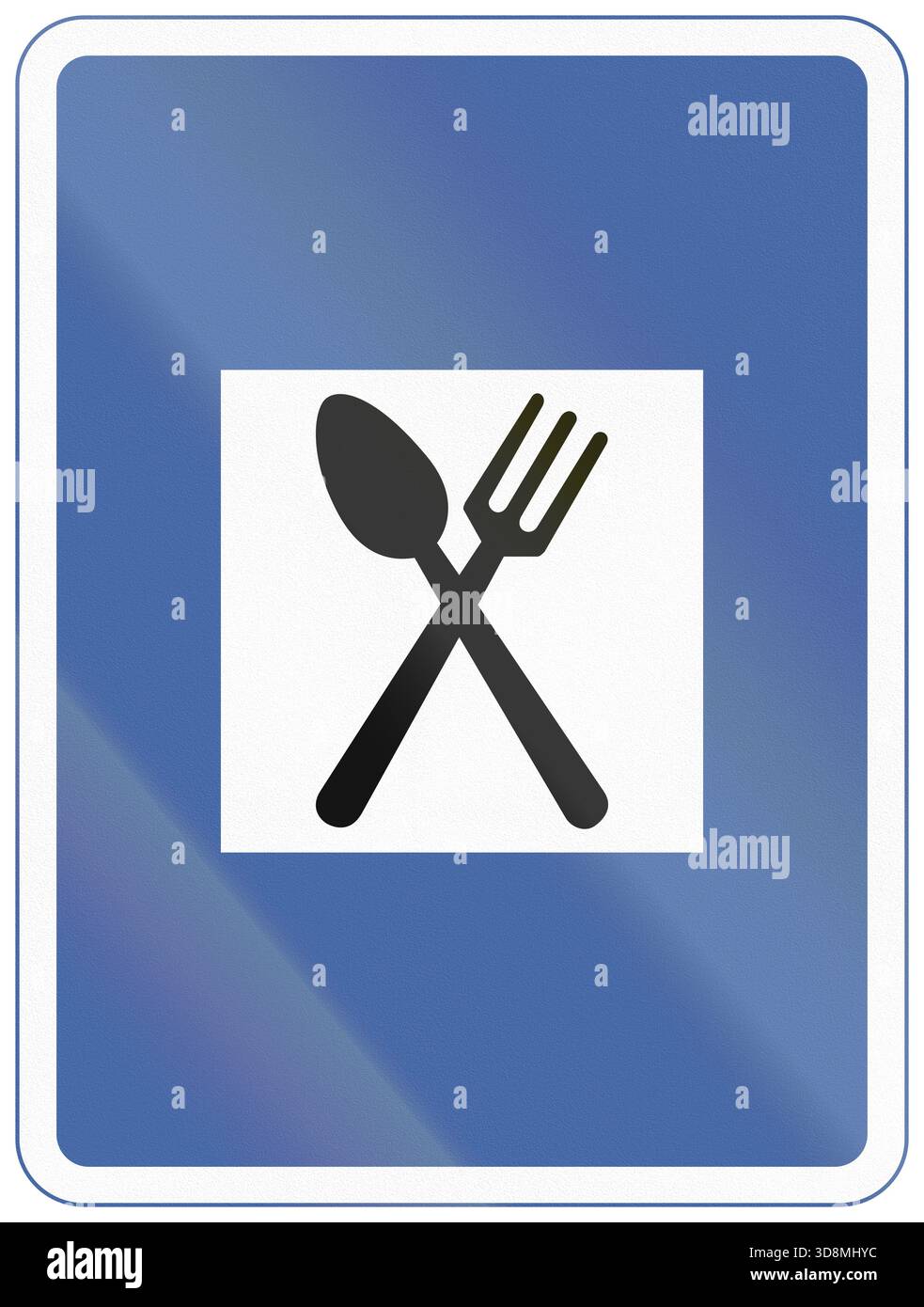 Road sign used in India - Eating Place Stock Photo - Alamy