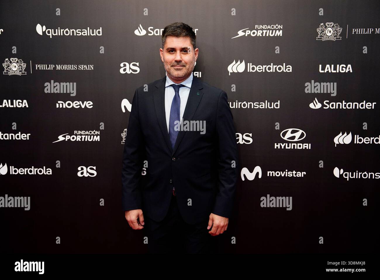 David Aganzo, president of the Spanish Footballers' Association and the ...