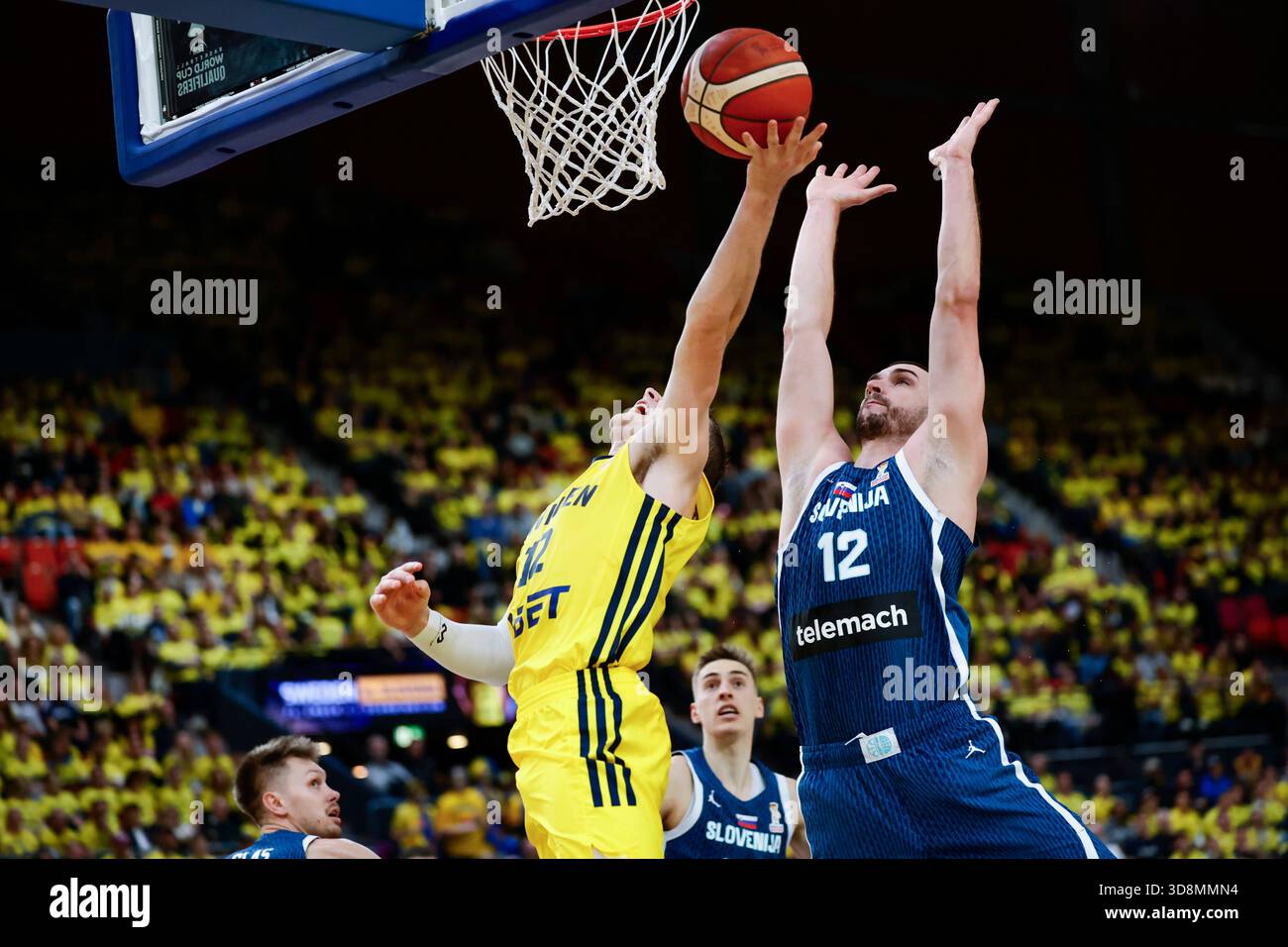 GOTHENBURG, SWEDEN 20251201Sweden's Ludvig Håkanson against Slovenia's ...