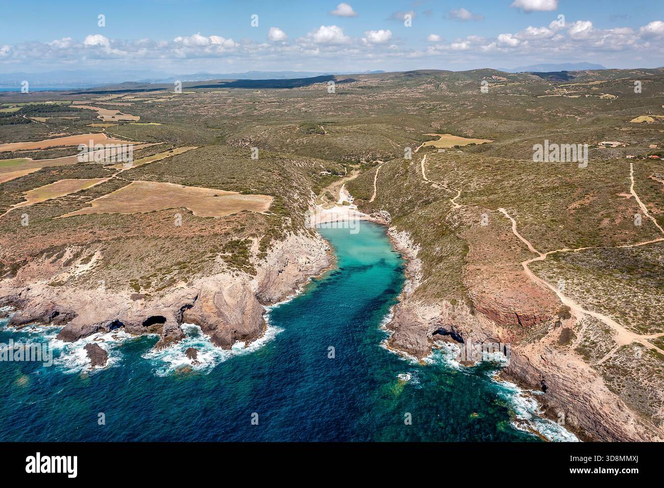 Cala lunga spiaggia hi-res stock photography and images - Alamy