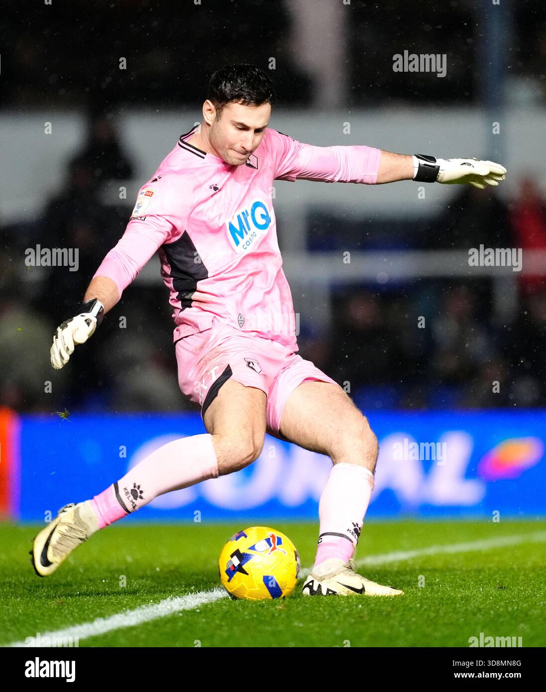 Watford goalkeeper Nathan Baxter during the Sky Bet Championship match ...