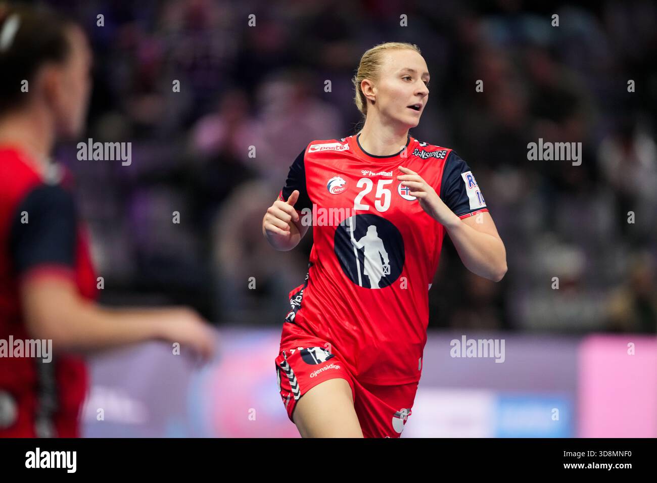 Trier, Germany 20251201. Norway's Henny Ella Reistad during the group ...