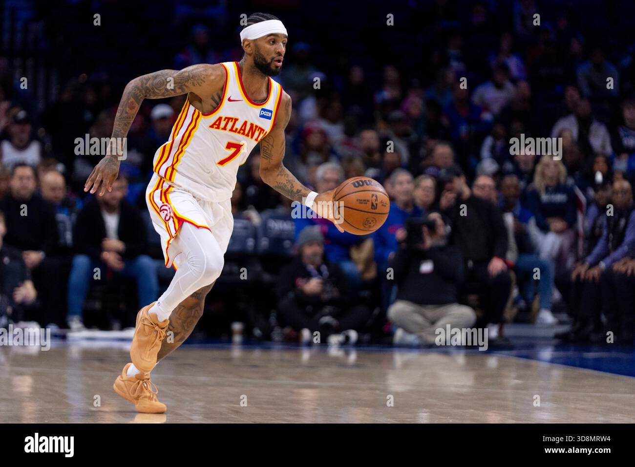 Atlanta Hawks' Nickeil Alexander-Walker in action during an NBA ...