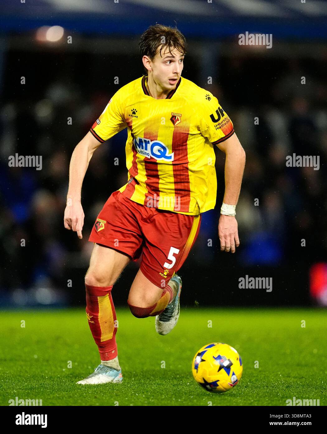 Watford's Hector Kyprianou during the Sky Bet Championship match at St ...