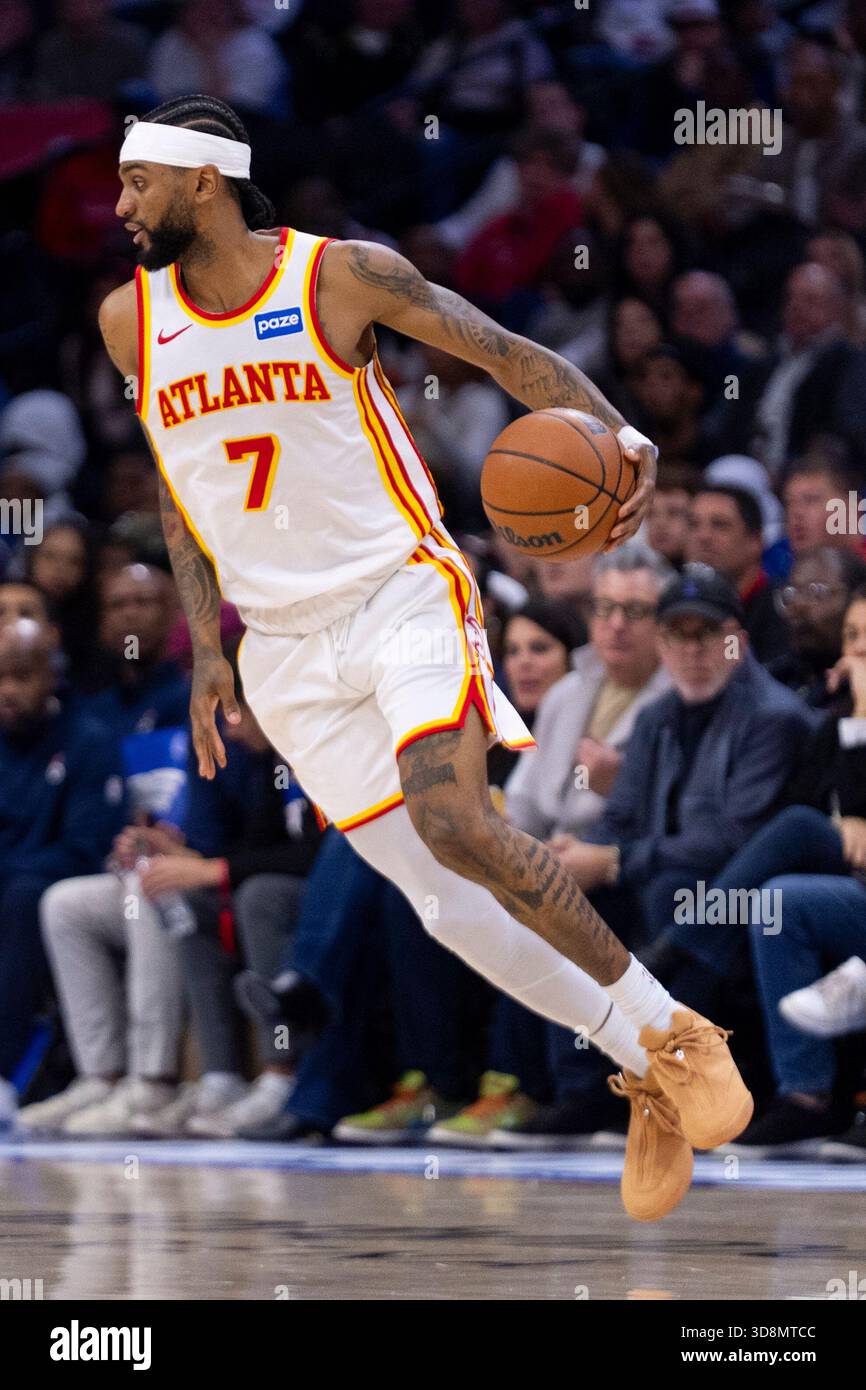 Atlanta Hawks' Nickeil Alexander-Walker in action during an NBA ...