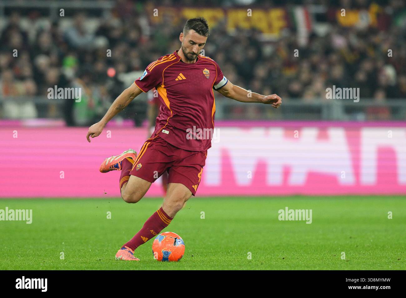 30th November 2025, Stadio Olimpico, Rome, Italy; Serie A Football; Roma versus Napoli; Bryan ...