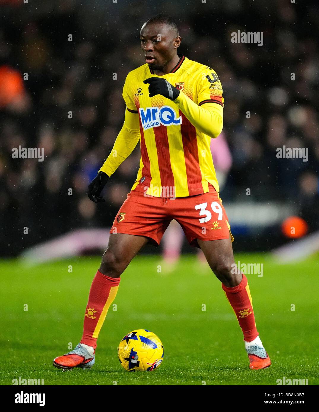 Watford's Edo Kayembe during the Sky Bet Championship match at St ...