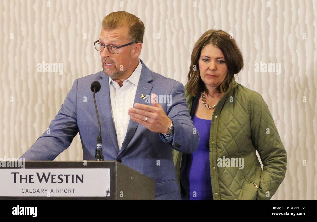 Alberta Minister of Public Safety and Emergency Services Mike Ellis ...