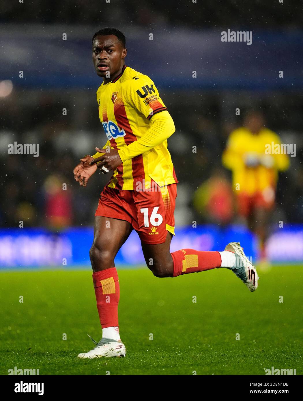 Watford's Marc Bola during the Sky Bet Championship match at St Andrew ...