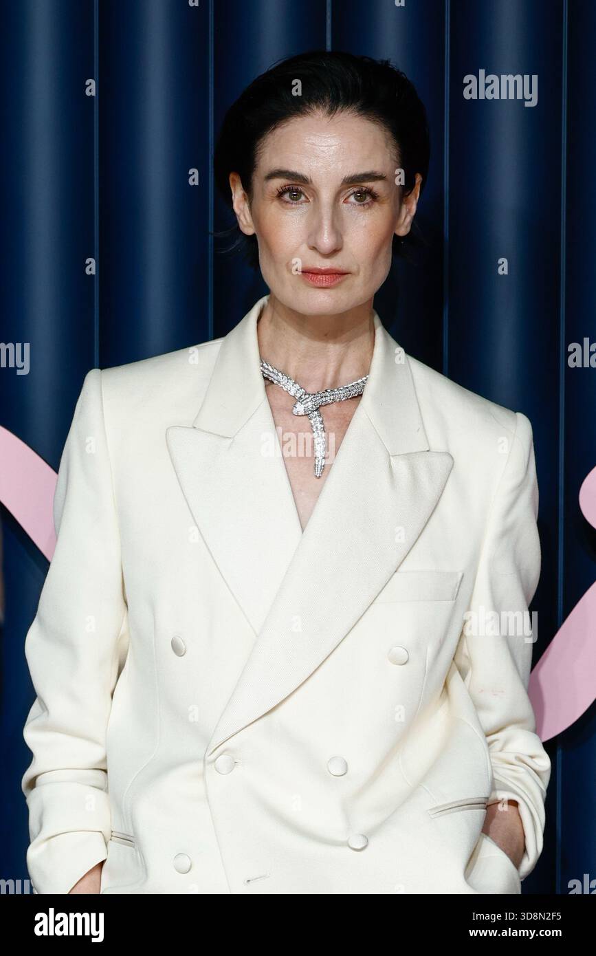 Erin O'Connor poses for photographers upon arrival at the 'The Fashion ...