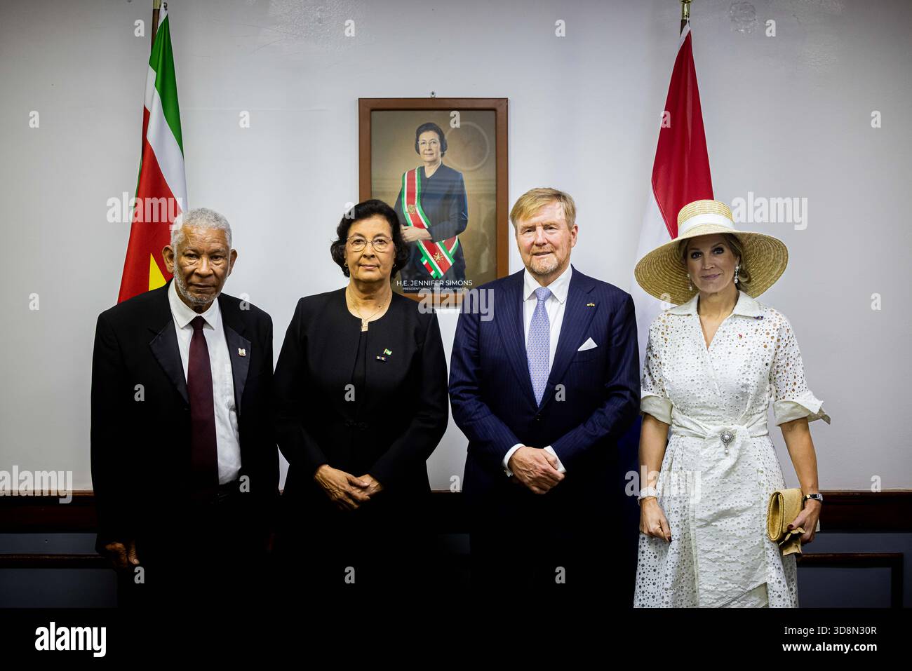 King Willem-Alexander, Queen Maxima, President Jennifer Geerlings ...