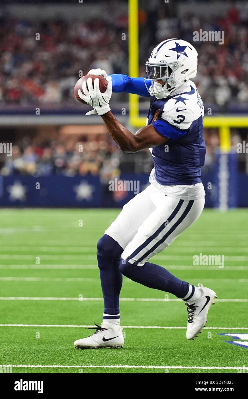 Dallas Cowboys wide receiver George Pickens catches a pass during an ...