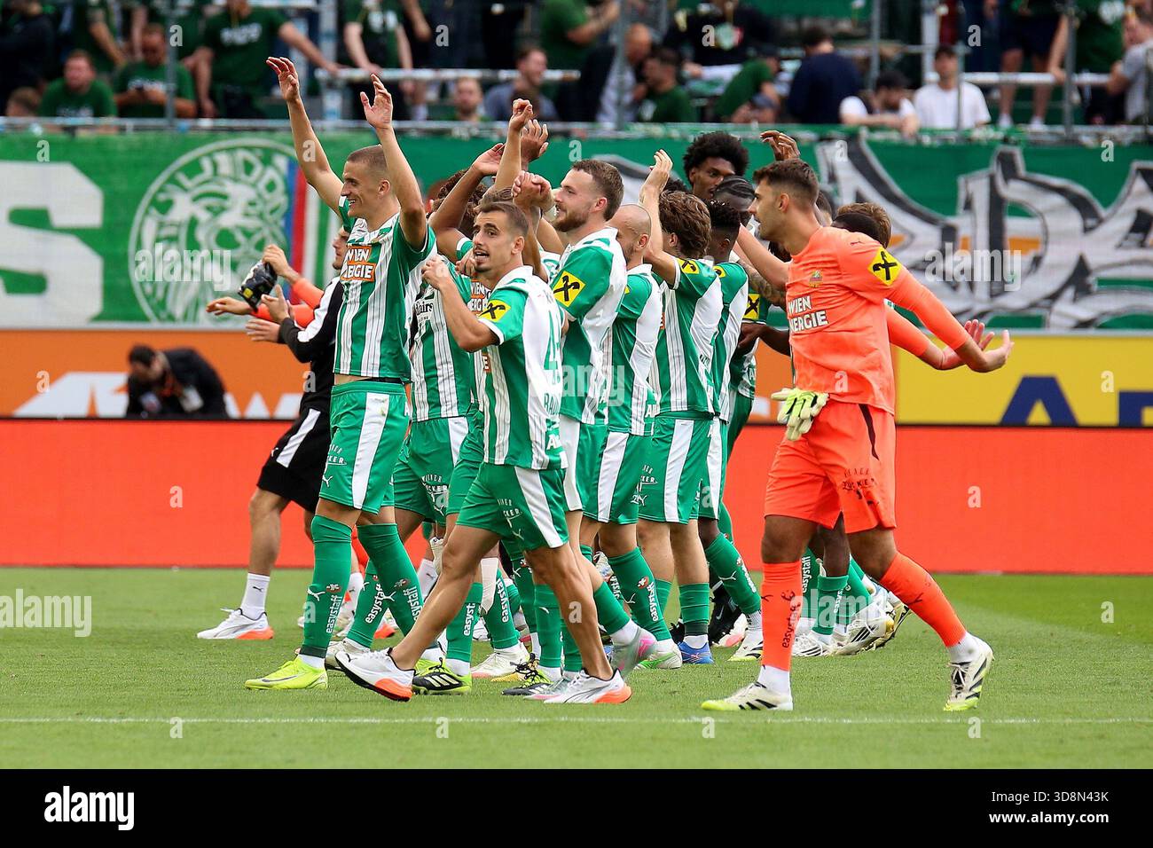 VIENNA, AUSTRIA - AUGUST 03: Jubilation by Nenad Cvetkovic, Andrija ...