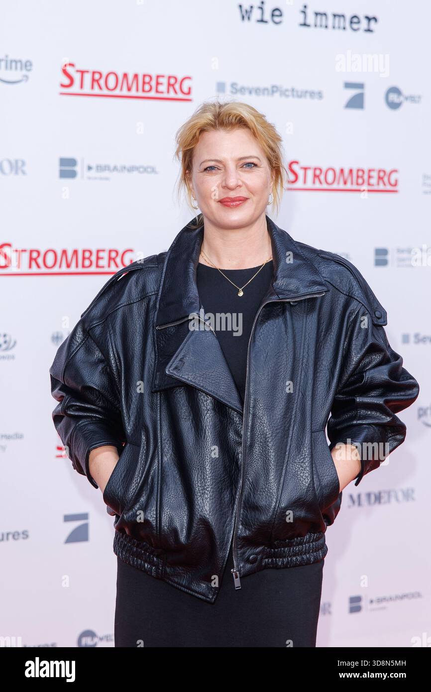 Jördis Triebel at the movie premiere of Stromberg - Still everything as ...