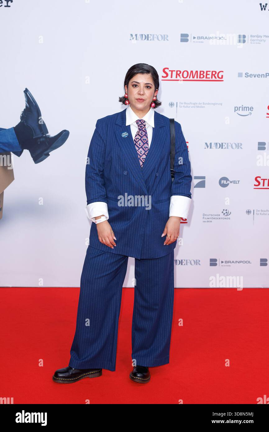 Maha Hamo at the movie premiere of Stromberg - Still the same as always ...