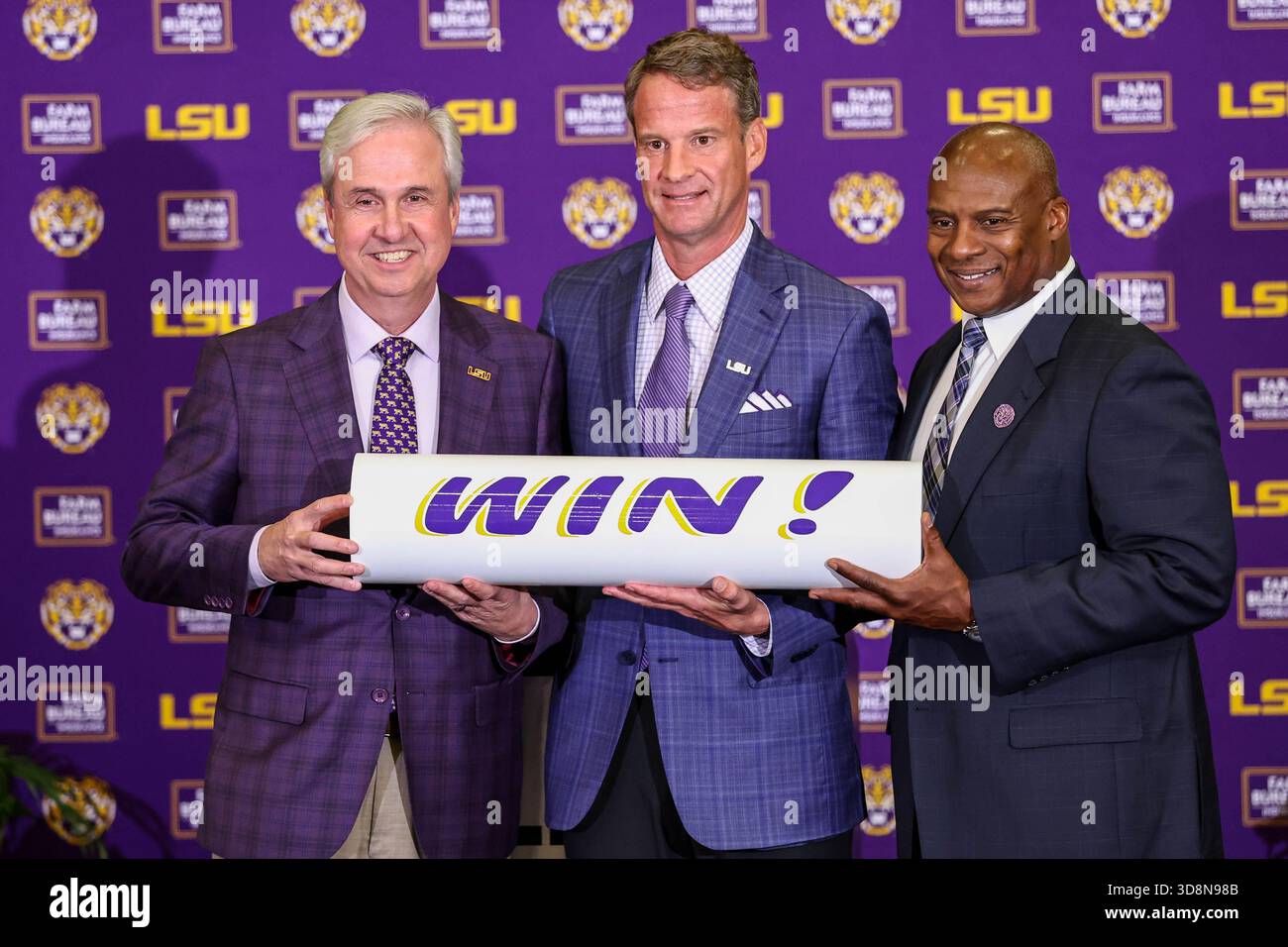 December 1, 2025: New LSU Head Football Coach Lane Kiffin, Athletics ...