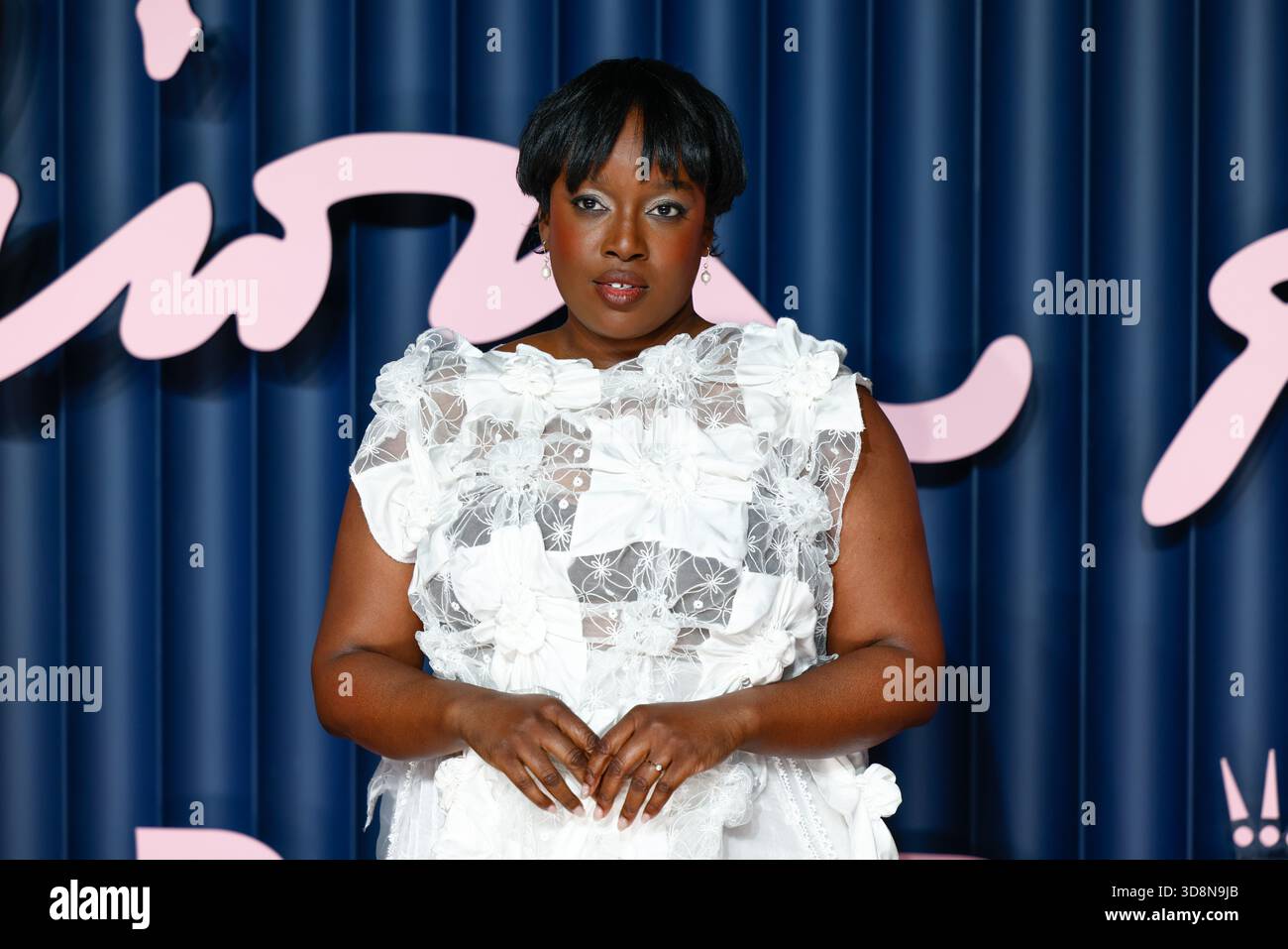 Lolly Adefope poses for photographers upon arrival at the 'The Fashion ...