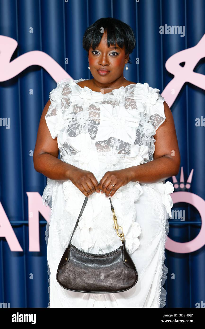 Lolly Adefope poses for photographers upon arrival at the 'The Fashion ...