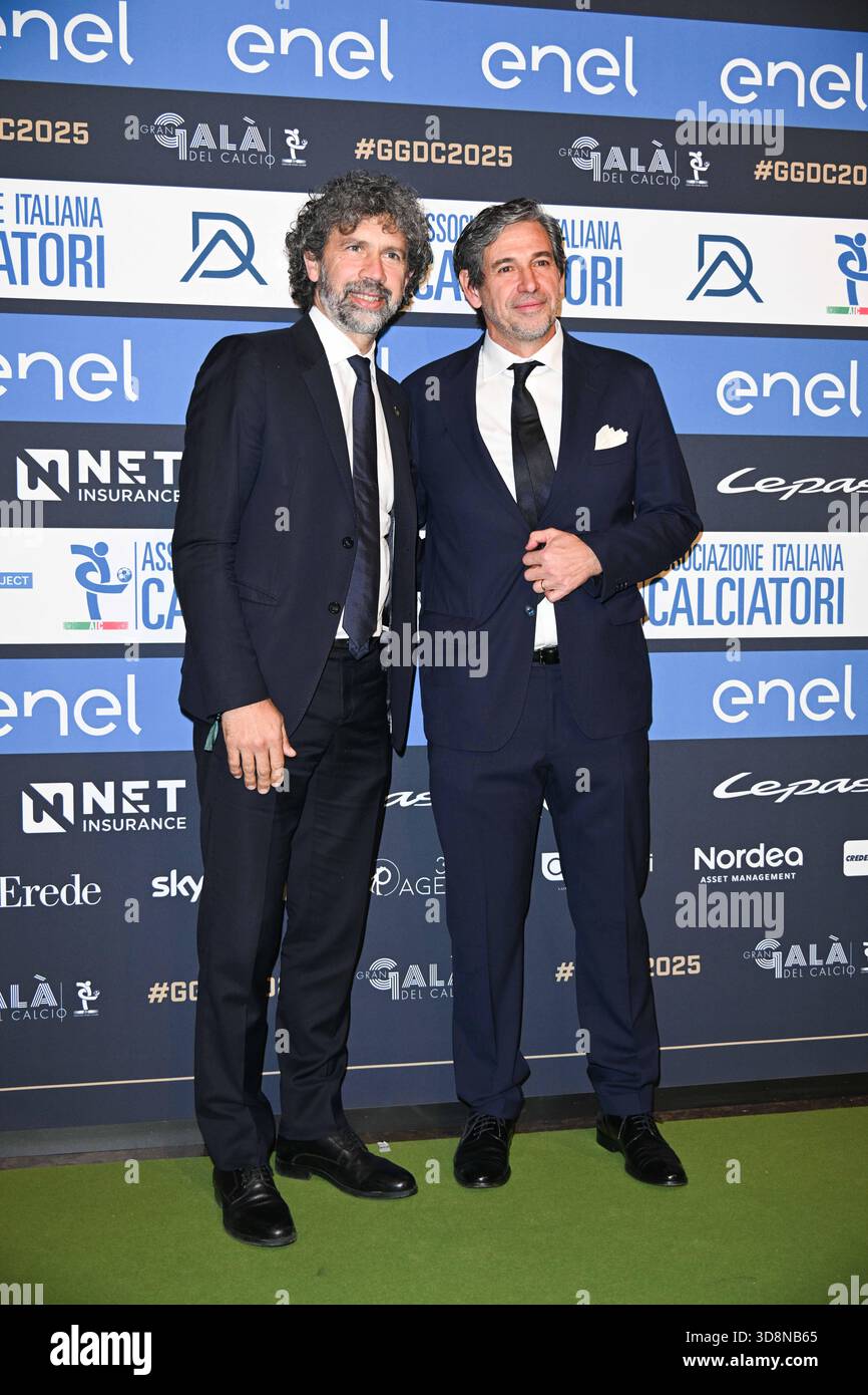 Milan, 2025 Football Grand Gala. In the photo: Damiano Tommasi ...
