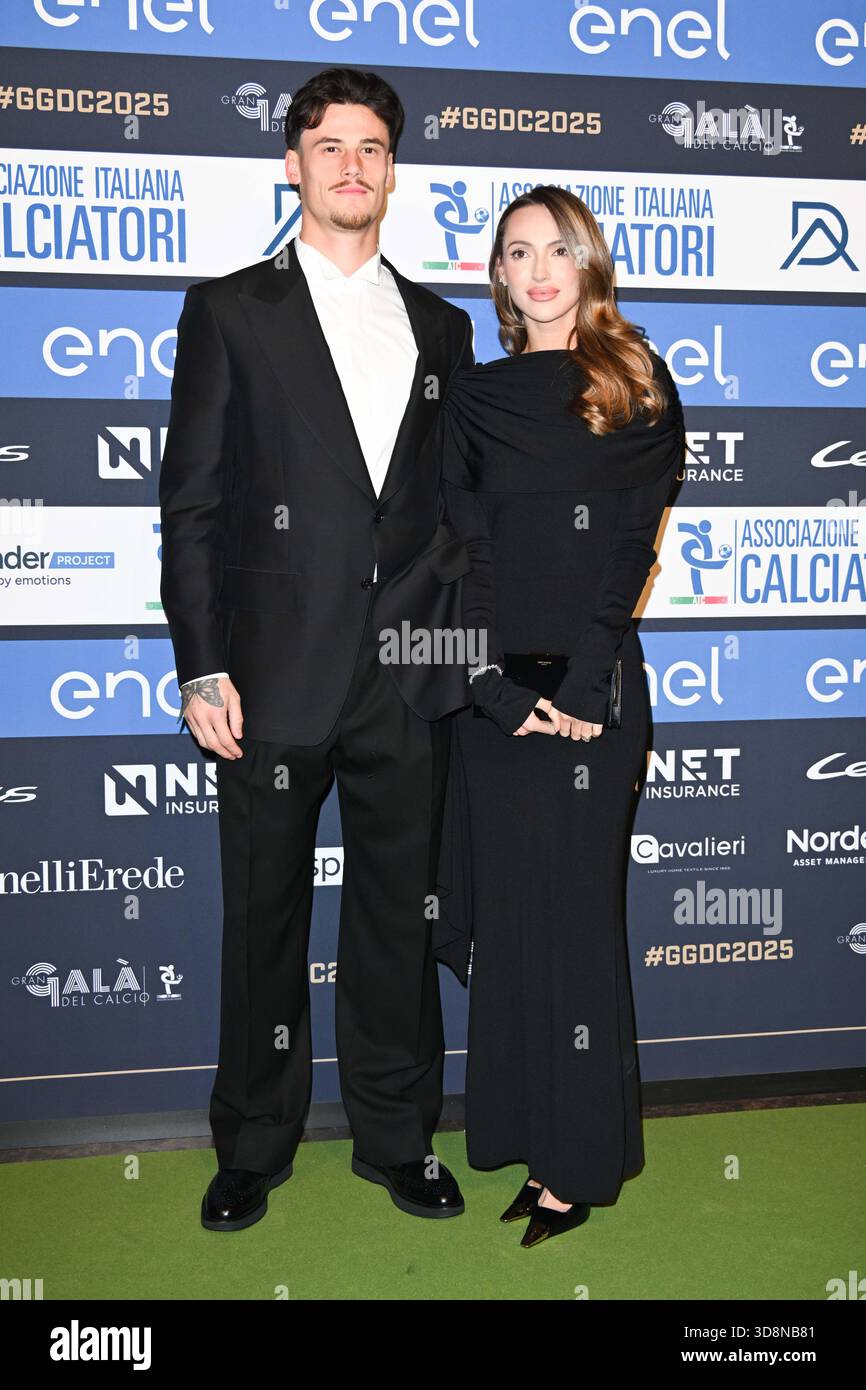 Milan, Gran Gala del Calcio 2025. In the photo: Mile Svilar, June ...