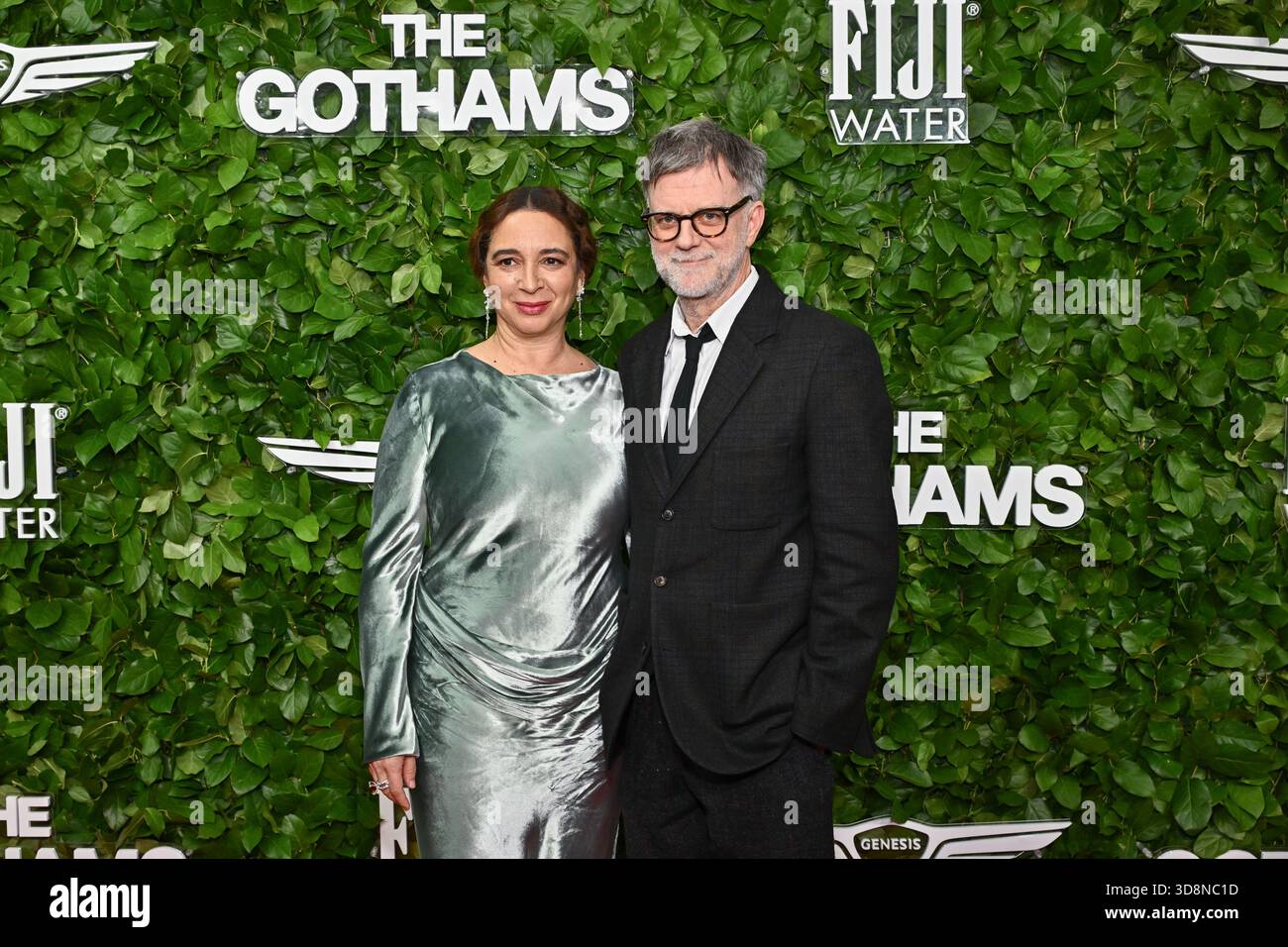 Maya Rudolph, left, and Paul Thomas Anderson attend The Gotham Film ...