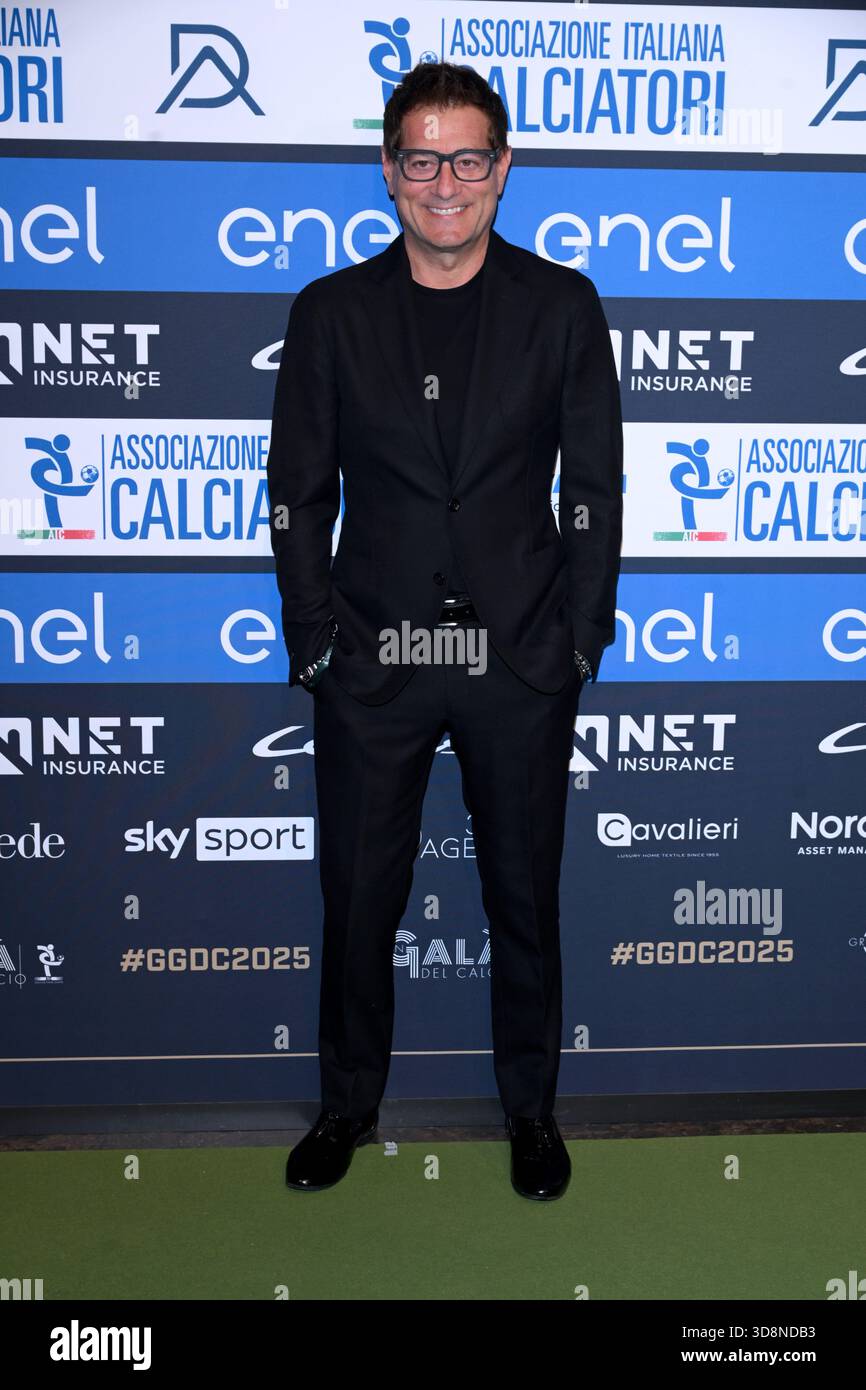 Milan, AIC Football Gala 2025 - Enrico Papi Stock Photo - Alamy