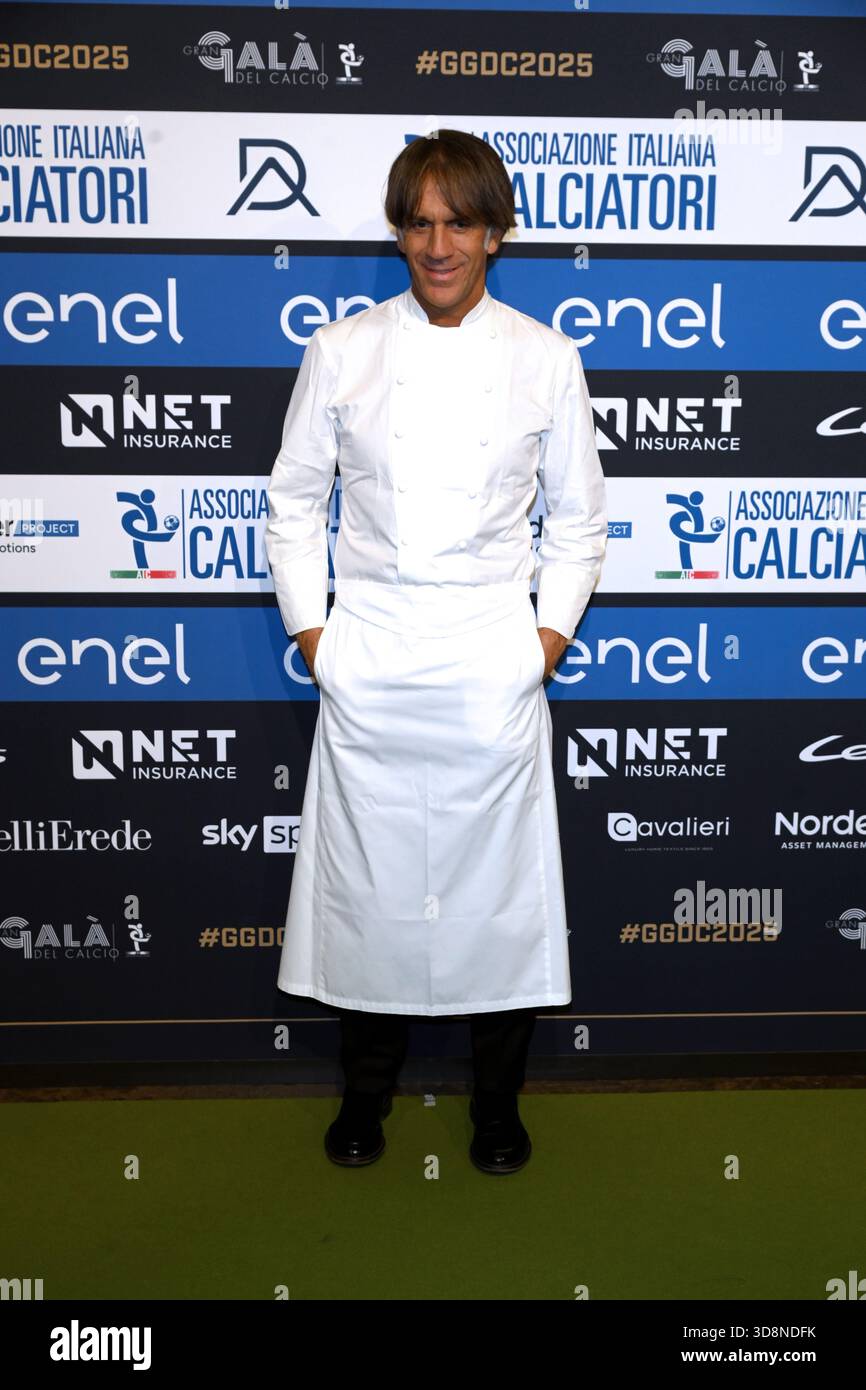 Milan, AIC Football Gala 2025 - Davide Odani Stock Photo - Alamy